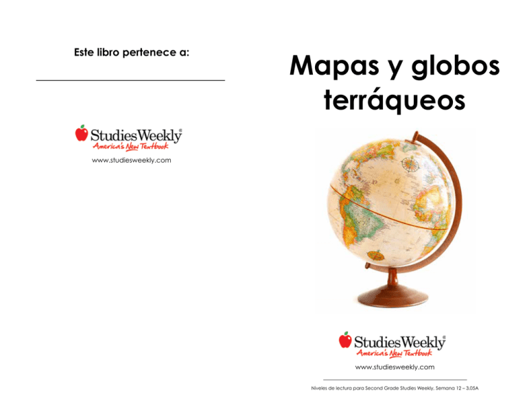 Mapas y globos terráqueos