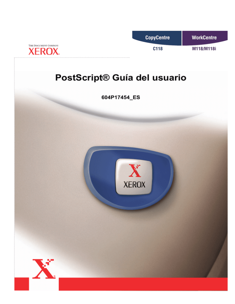 PostScript® Guía del usuario