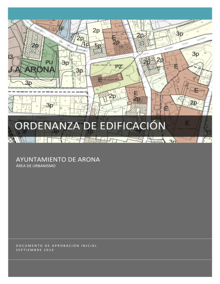 ordenanza de edificación