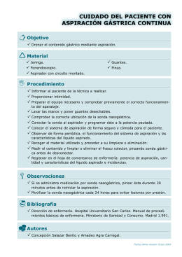 LA SONDA DE MILLER-ABBOT EN ,El. DIAGNOSTICO Y