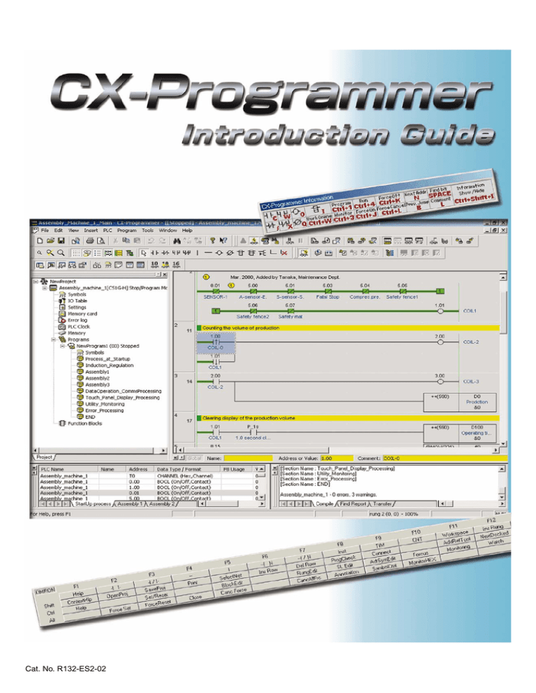 CX-Programmer Manual de introducción