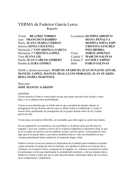 Personajes: Yerma
