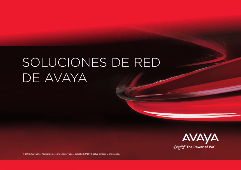 SOLUCIONES DE RED DE AVAYA
