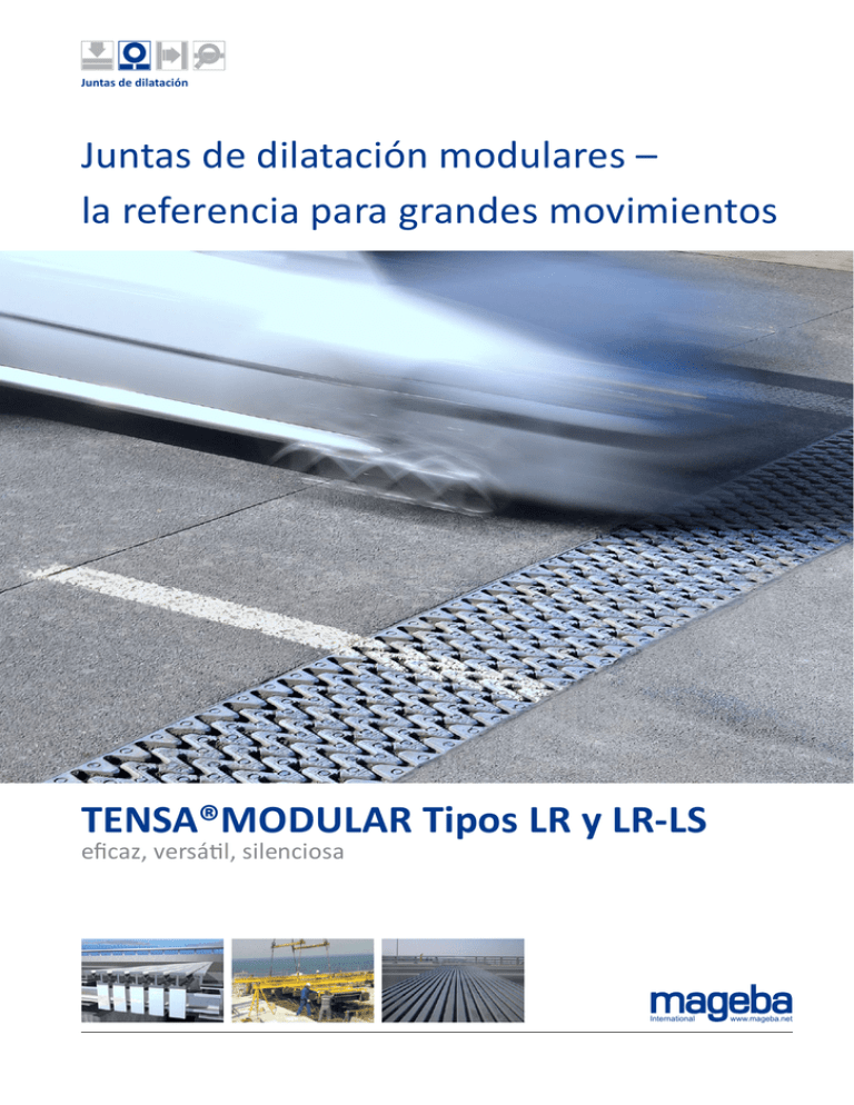 Product brochure TENSA®MODULAR LR and LR-LS