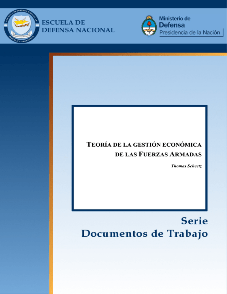 teoría de la gestión económica de las fuerzas armadas