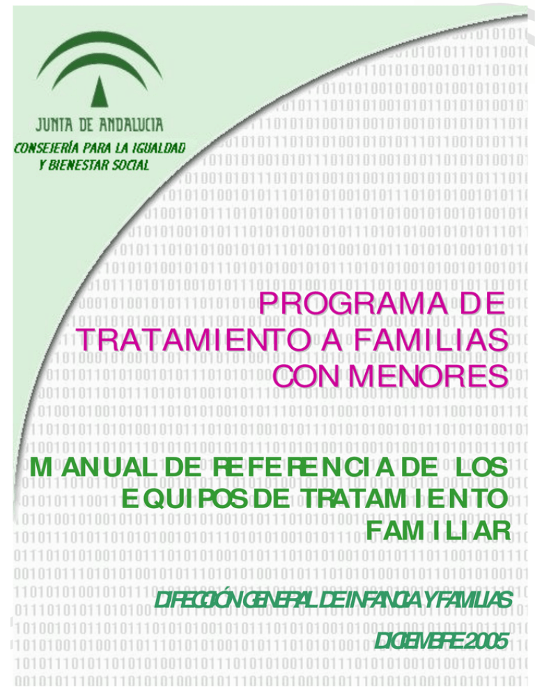 manual de programa de tratamiento a familias con menores