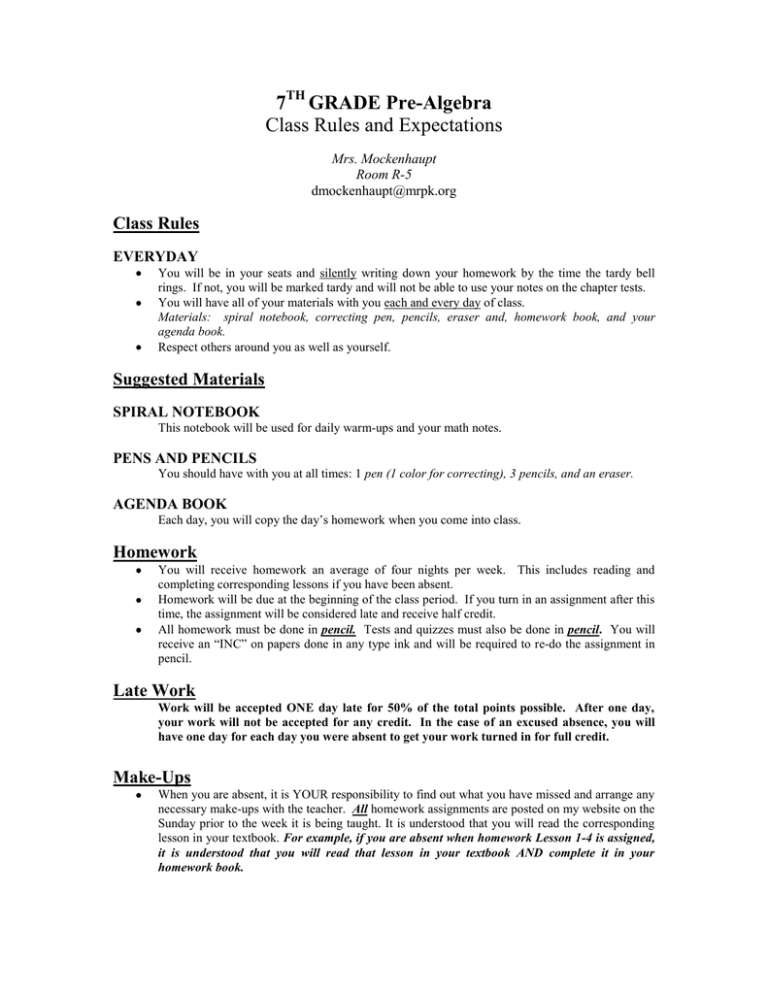 7TH GRADE LIFE SCIENCE