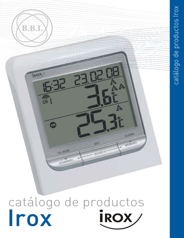 Catálogo de Irox - industriaoptica.com