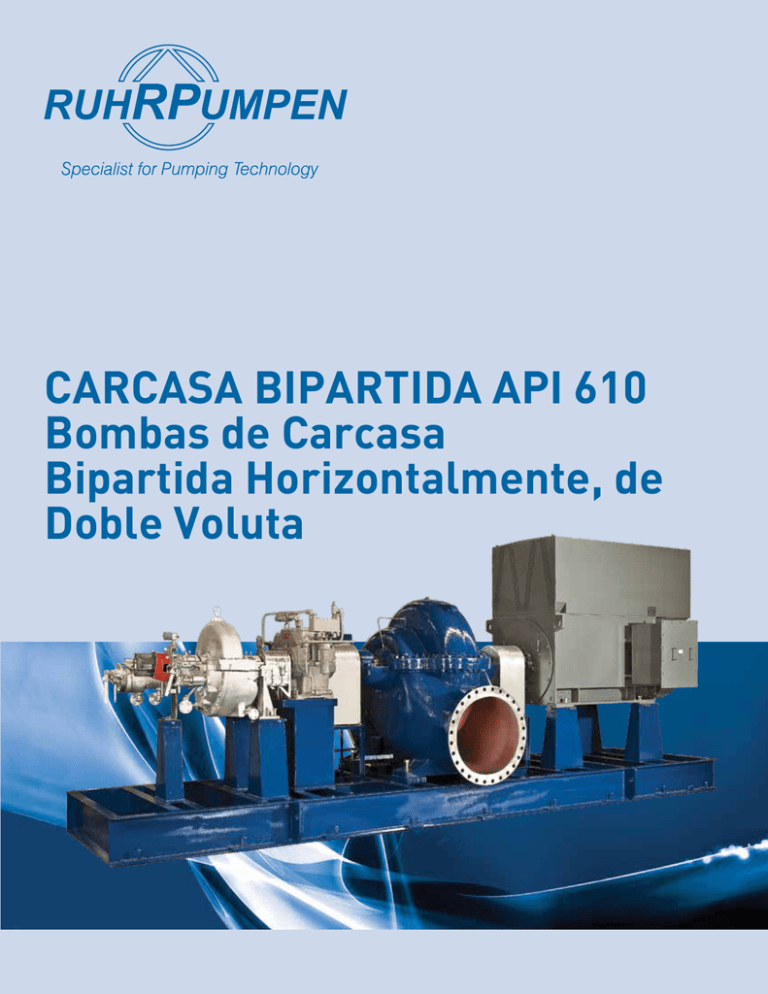 Bombas de Carcasa Bipartida API 610 de Ruhrpumpen