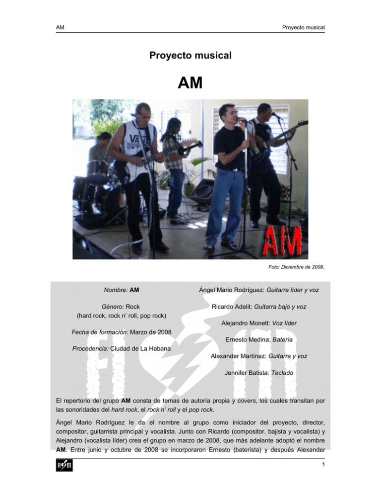 Proyecto musical