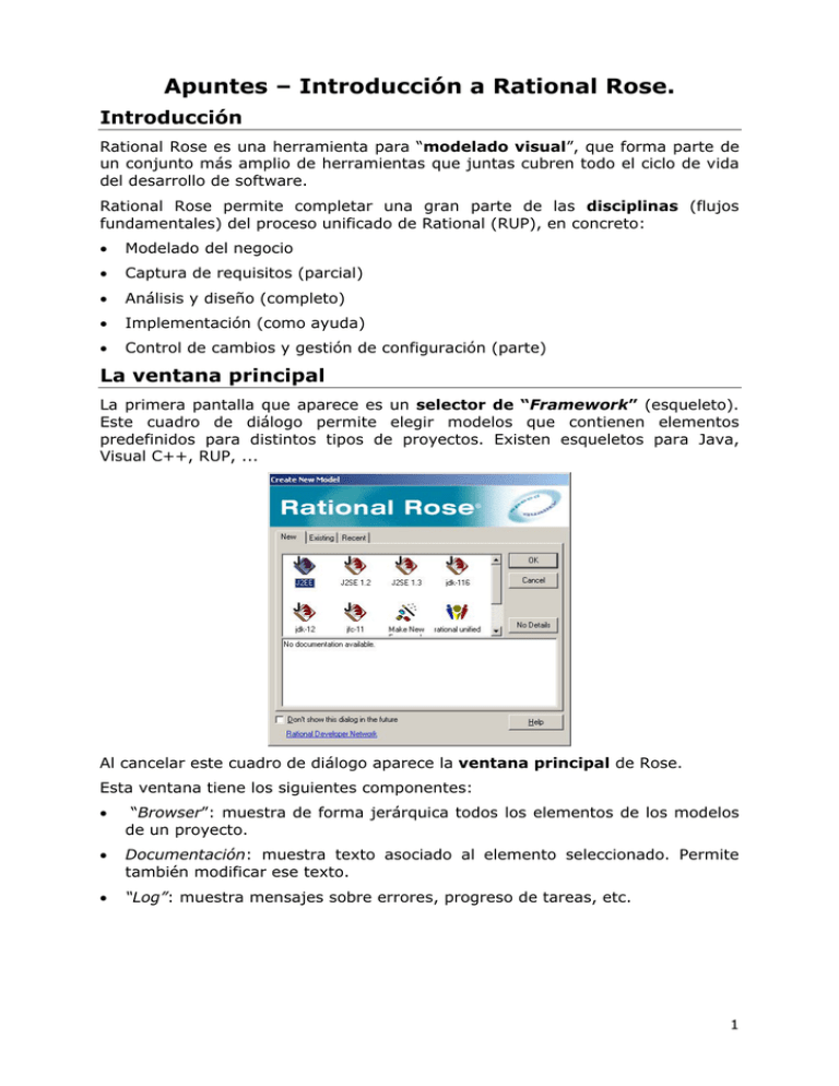 Introducción a Rational Rose