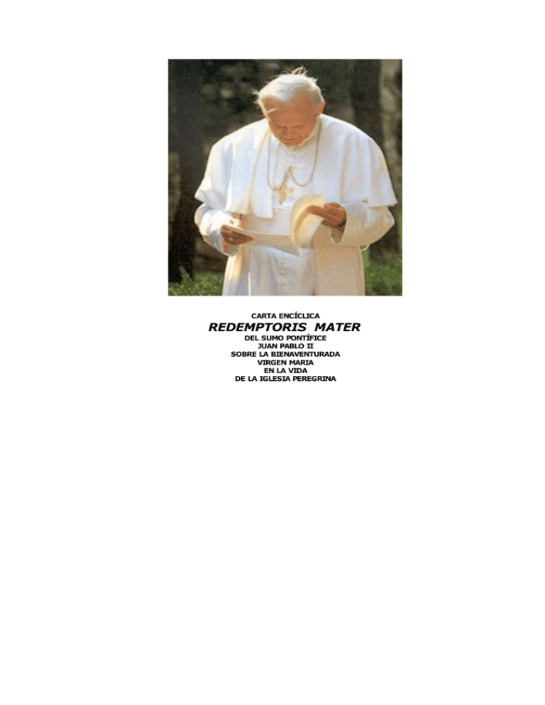 redemptoris mater