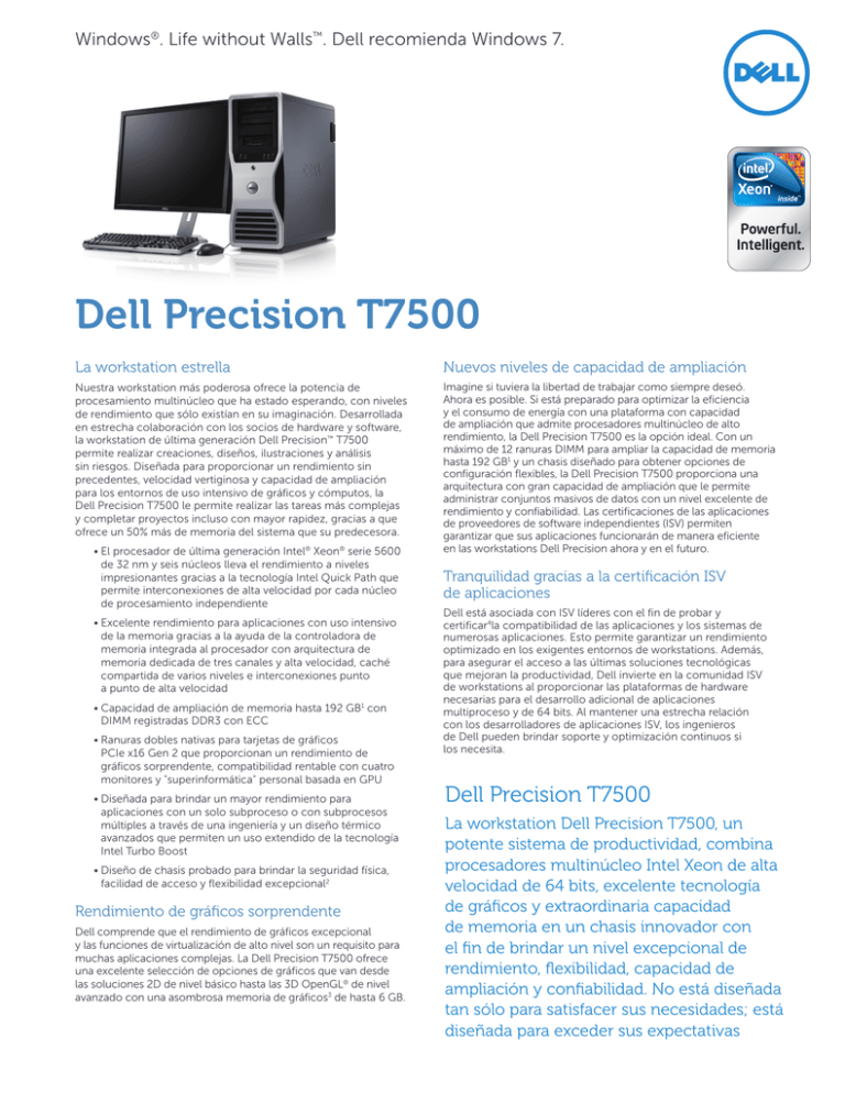 Dell Precision T7500