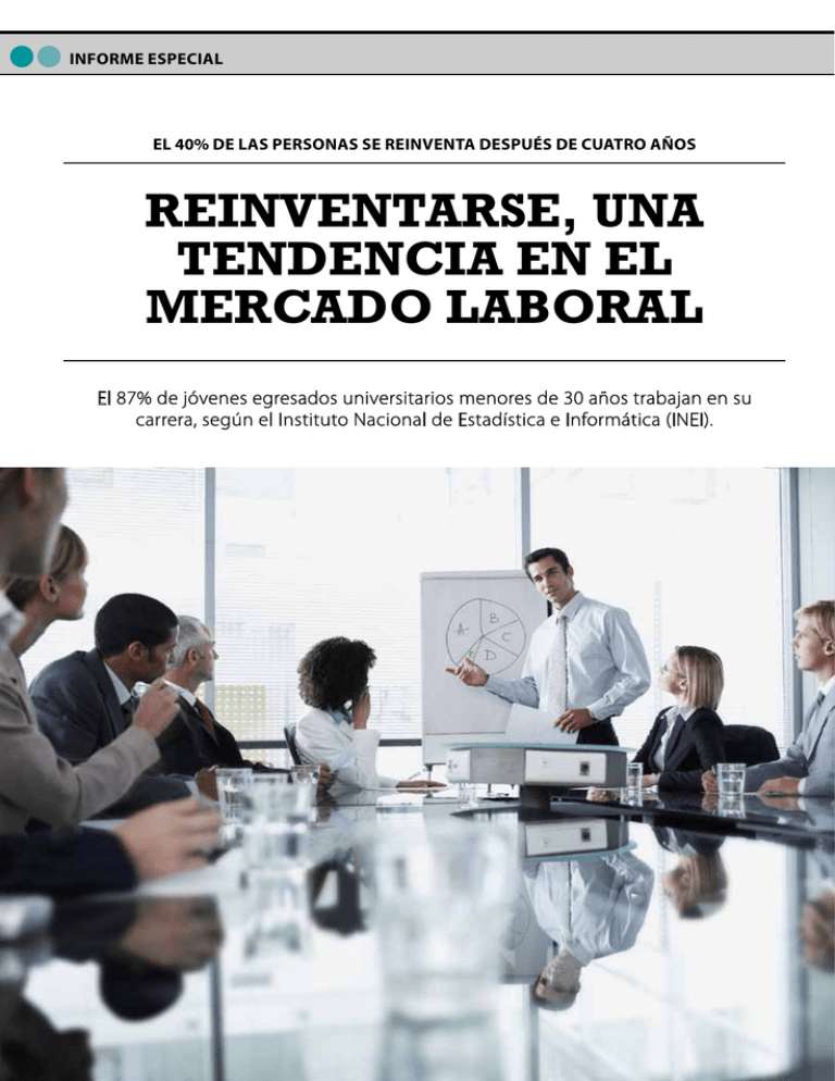 reinventarse, una tendencia en el mercado laboral