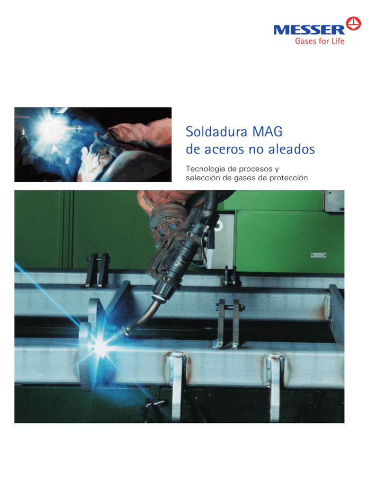 Soldadura MAG de aceros no aleados