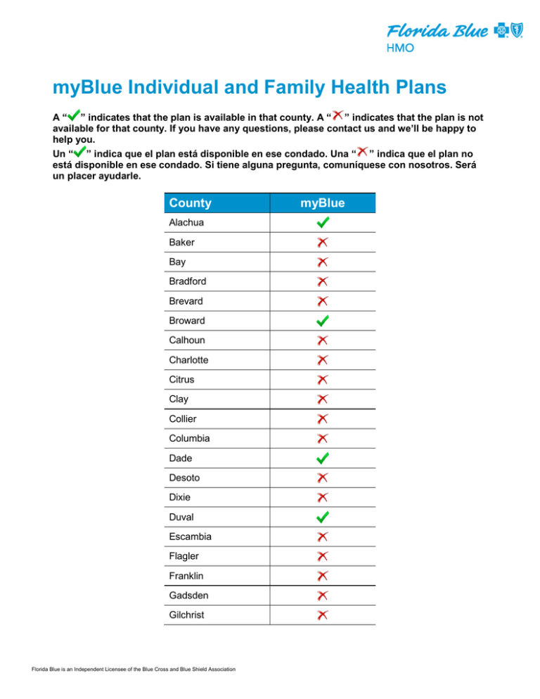 Plan County MyBlue View
