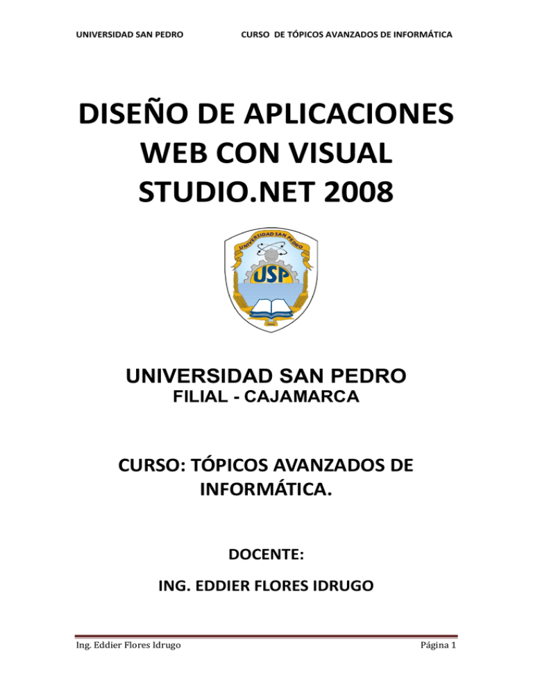 diseño de aplicaciones web con visual studio.net 2008