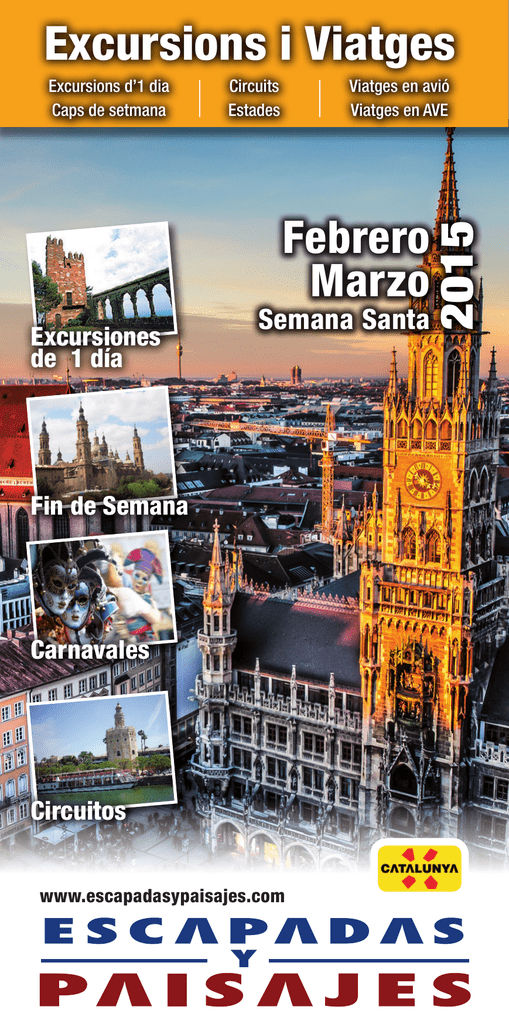 Excursions i Viatges - escapadasypaisajes.com
