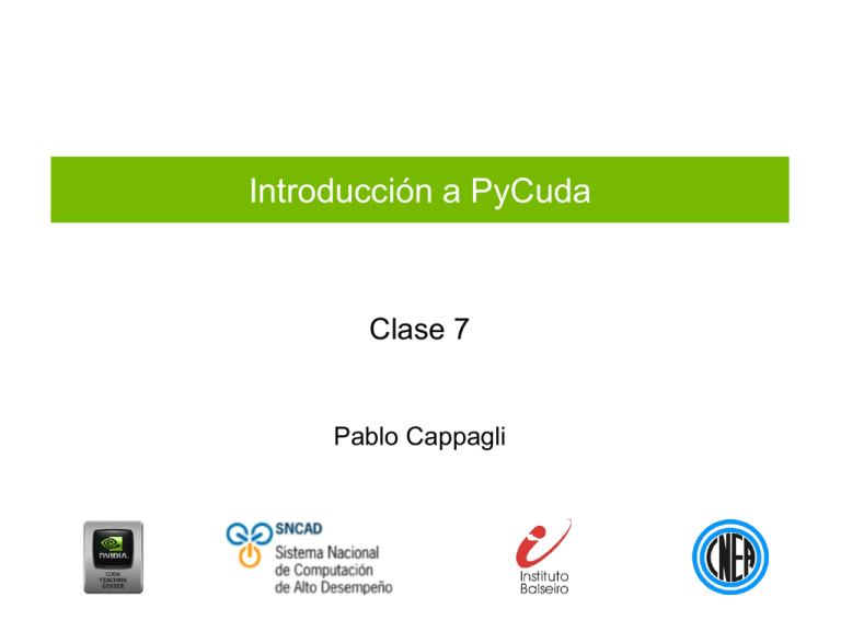 Introduccion a pycuda