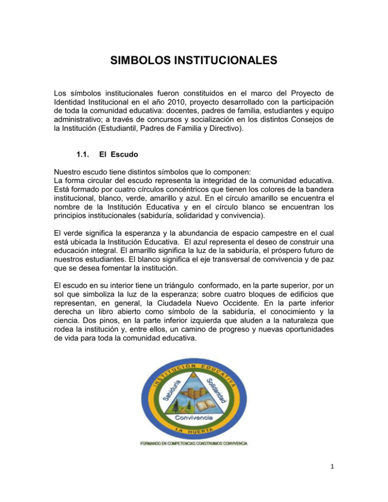 simbolos institucionales