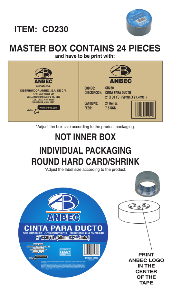 not inner box master box contains 24 pieces individual