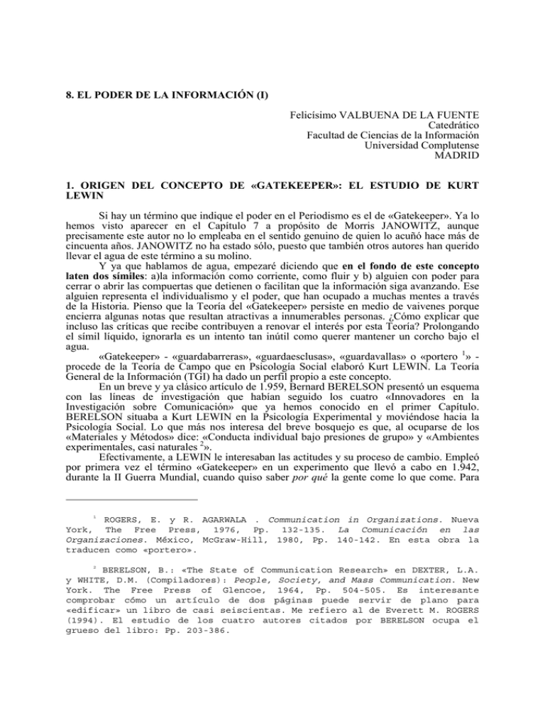 El poder de la información