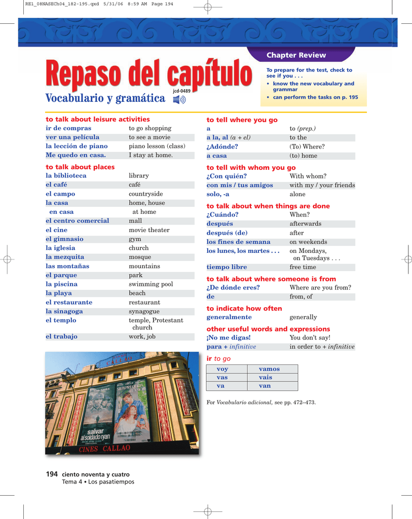Repaso Del Cap tulo 4A