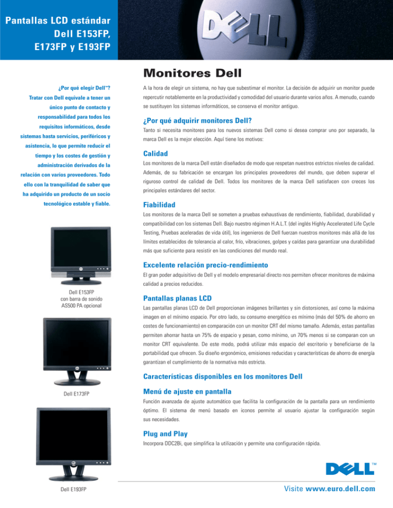 Monitores Dell