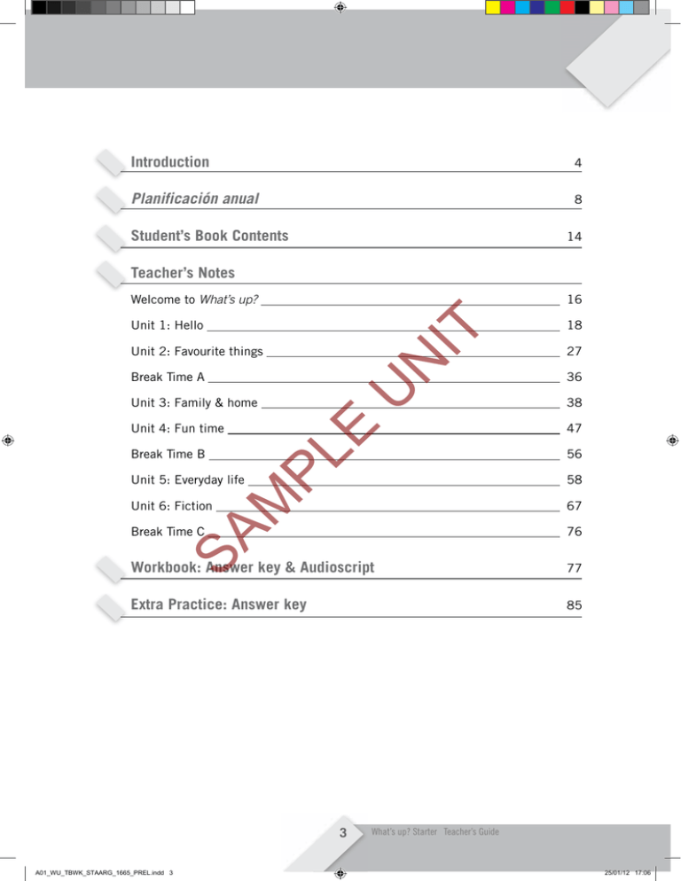 SAMPLE UNIT - Pearson ELT Spain
