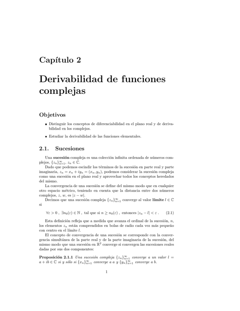 Funciones holomorfas