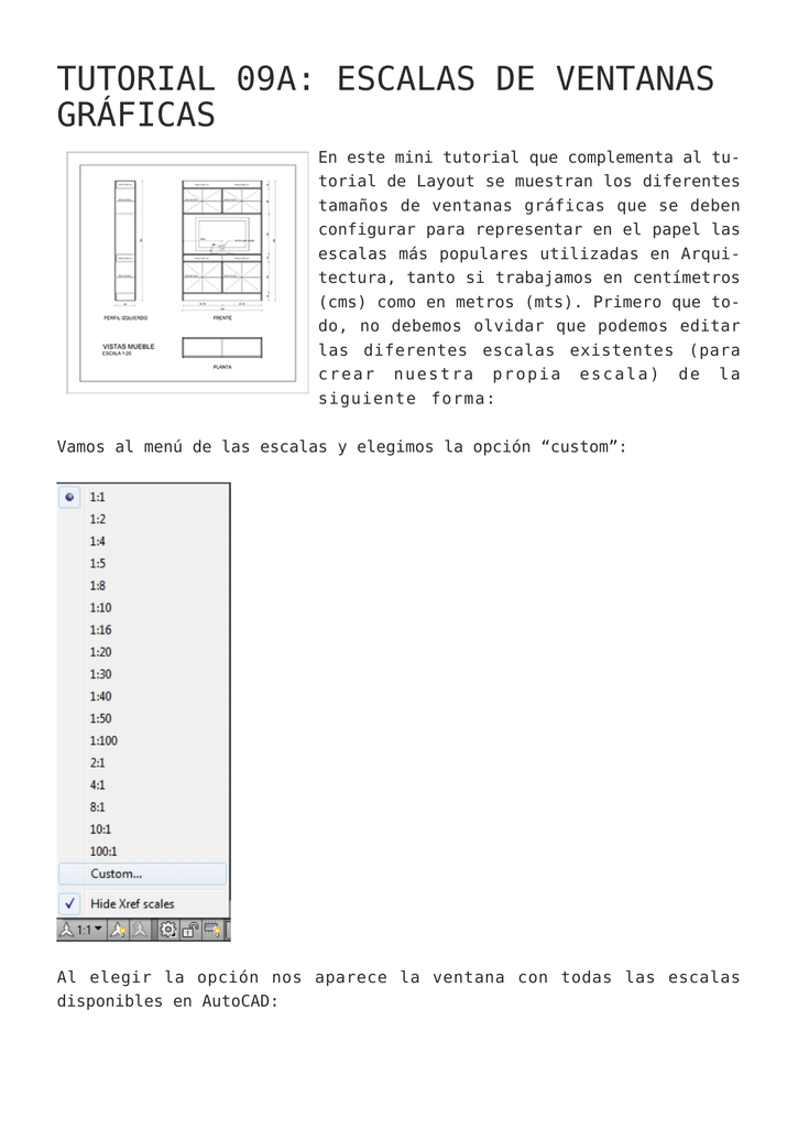 Tutorial 09a: Escalas de Ventanas gráficas,Tutorial 09