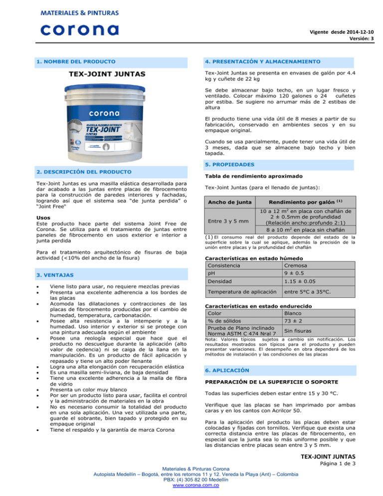 tex-joint juntas tex-joint juntas