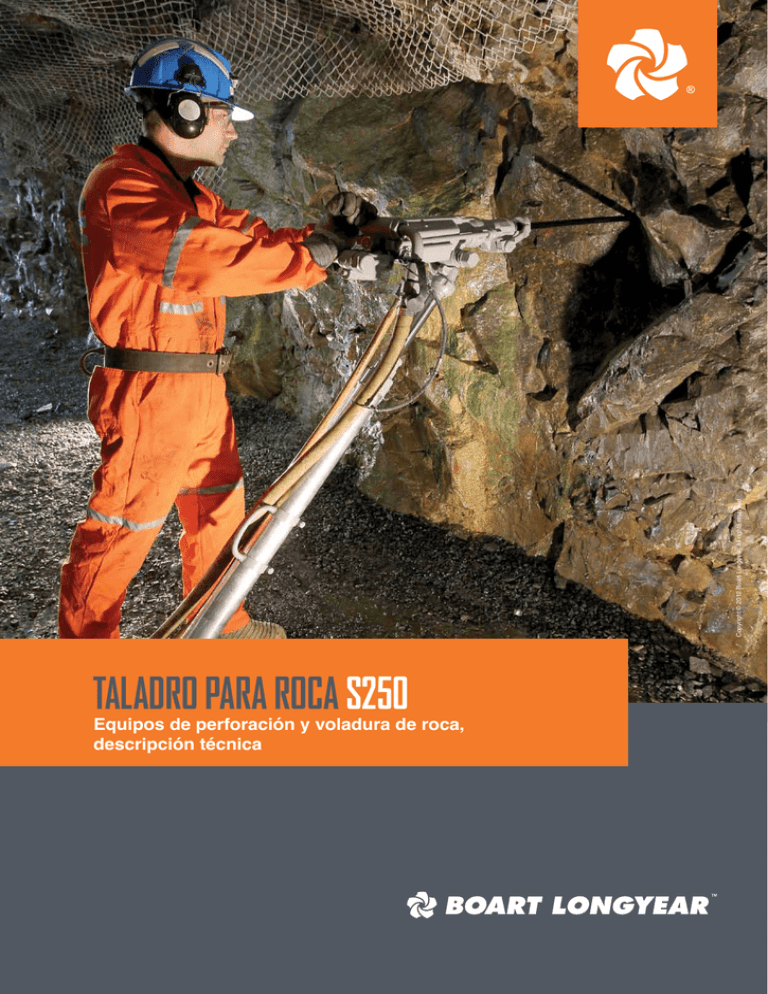 taladro para roca s250