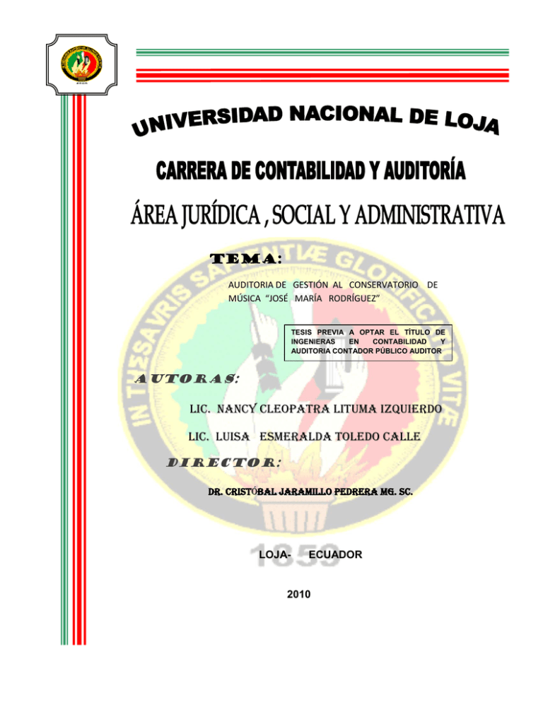 TEMA: Lic. NANcY cLEOPATRA LiTUMA iZQUiERDO Lic. LUisA