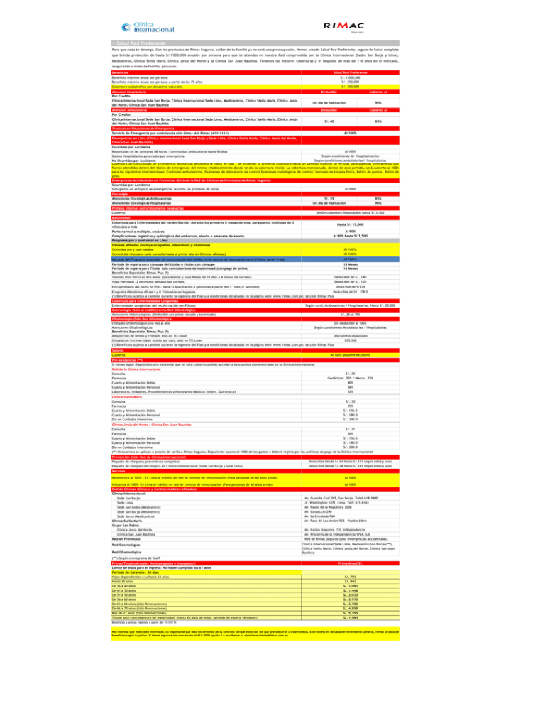 Salud Red Preferente