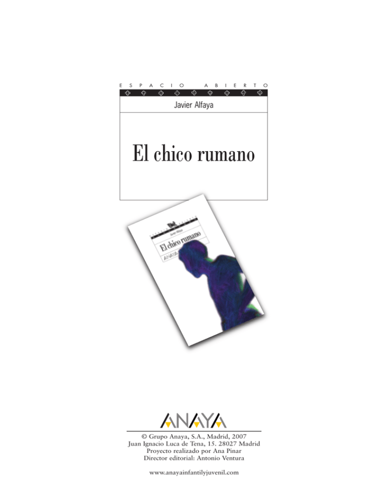 Proyecto de Lectura - Anaya Infantil y Juvenil