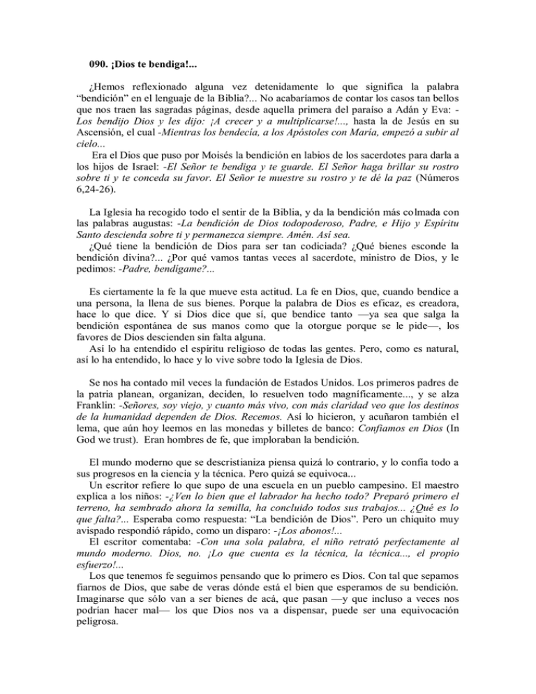 090. ¡Dios te bendiga!