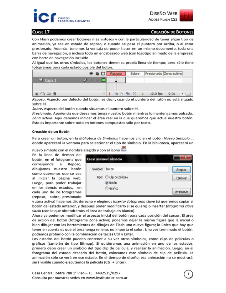 diseño web - Instituto ICR