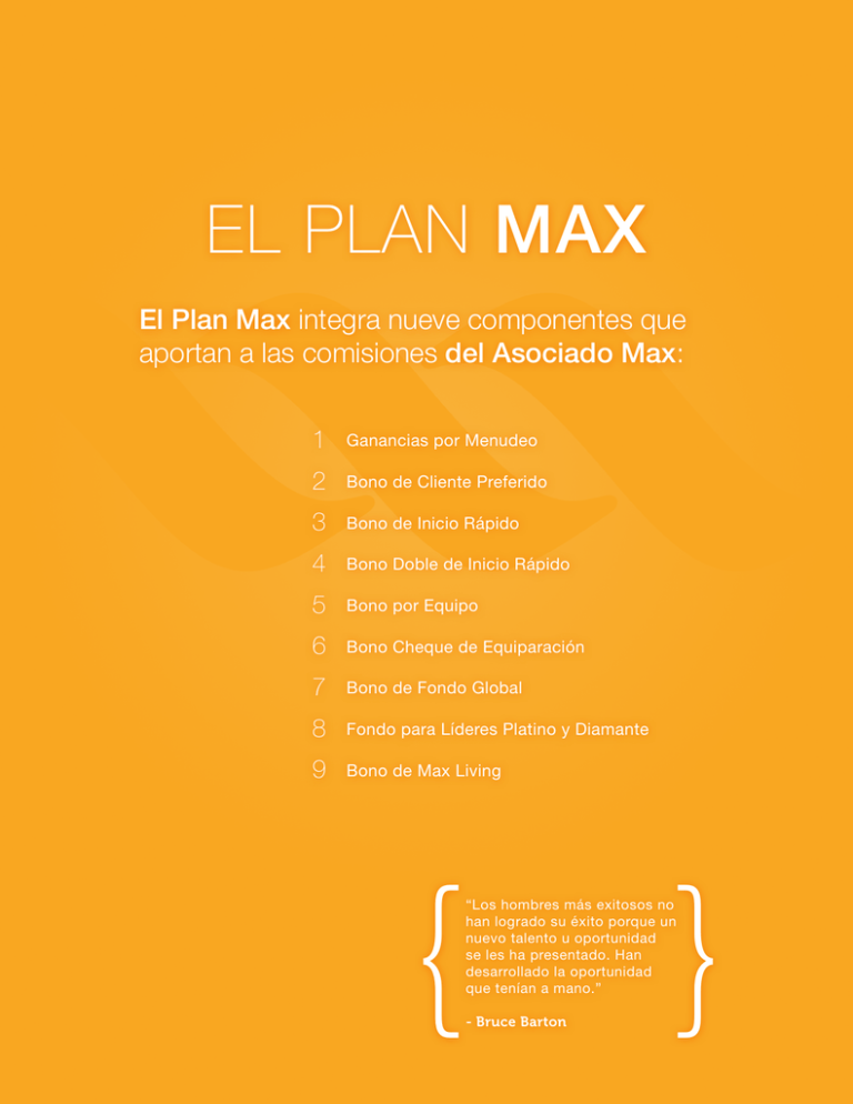 EL PLAN MAX - Max International