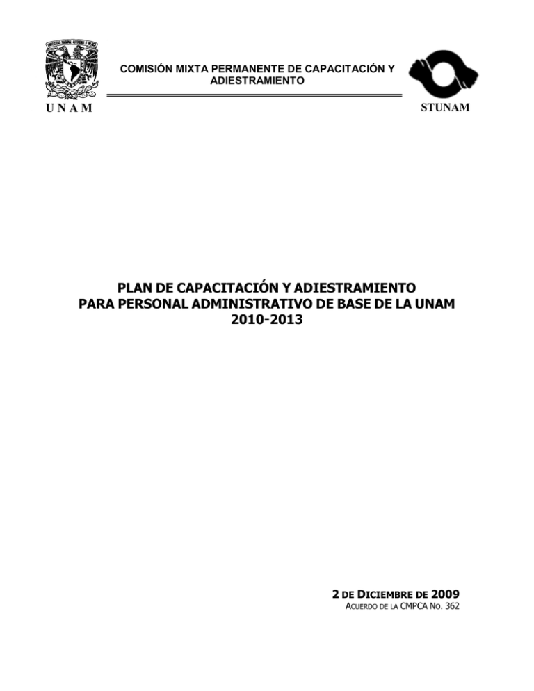Plan de Capacitación y Adiestramiento para el Personal