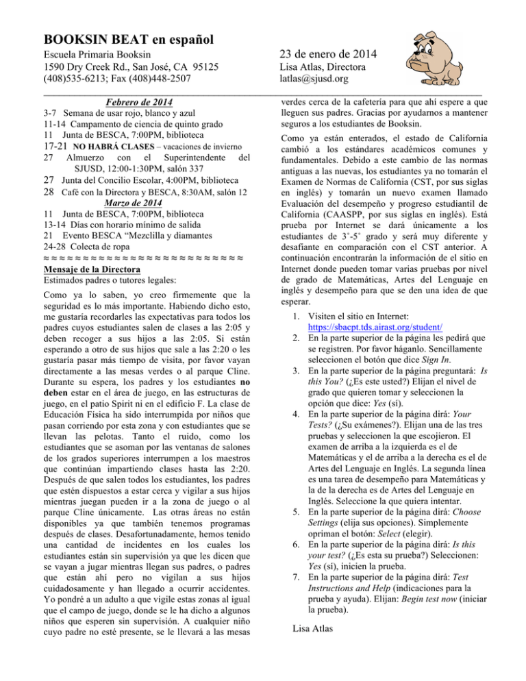 BOOKSIN BEAT en español