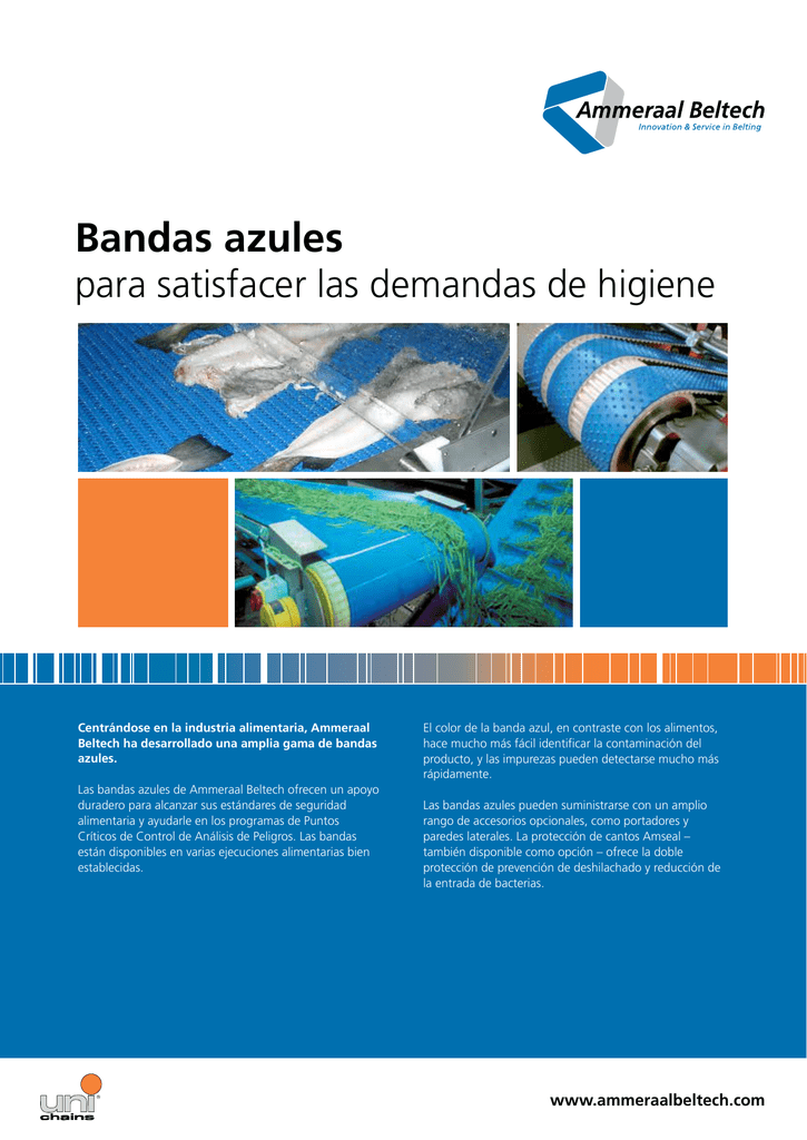 Bandas azules - Ammeraal Beltech