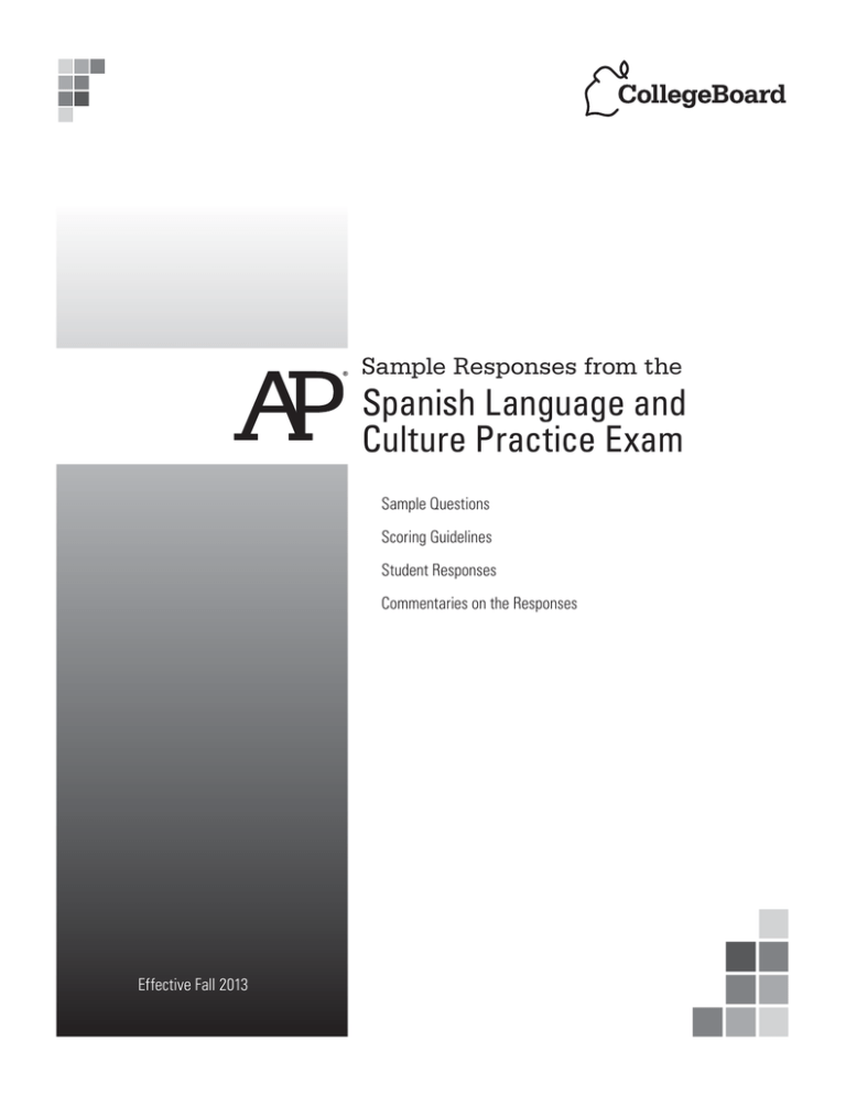 Spanish Language and Culture Practice Exam