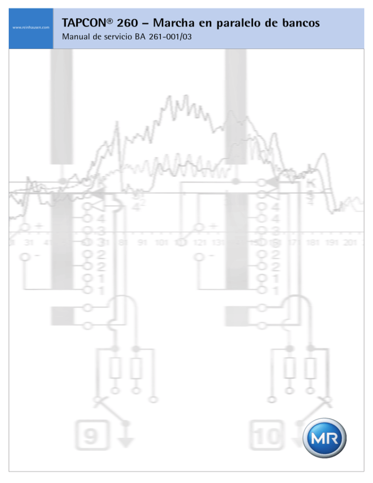 TAPCON® 260 – Marcha en paralelo de bancos