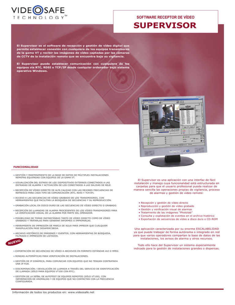 SUPERVISOR - Visual Tools