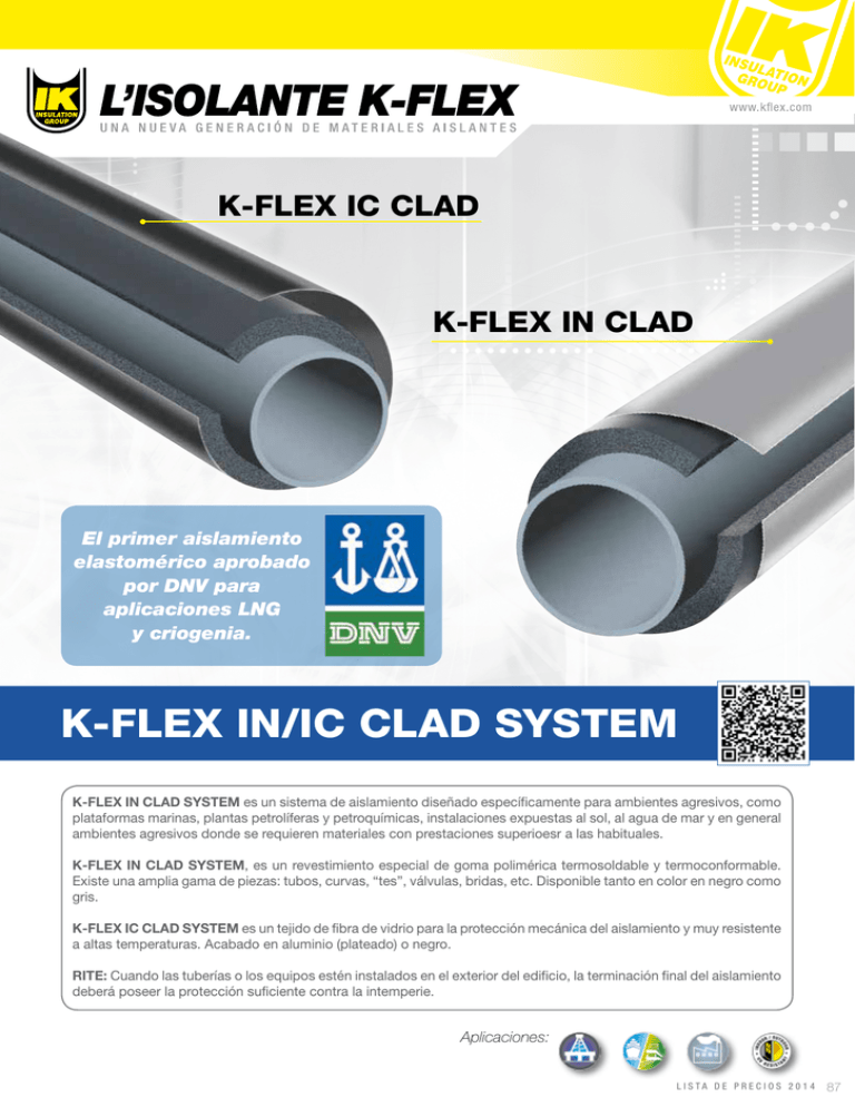 K-FLEX IN/IC CLAD SYSTEM