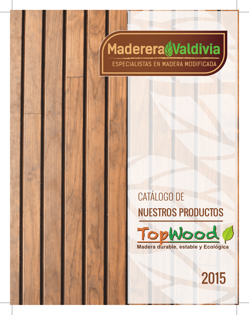 Catálogo Madera TopWood 2