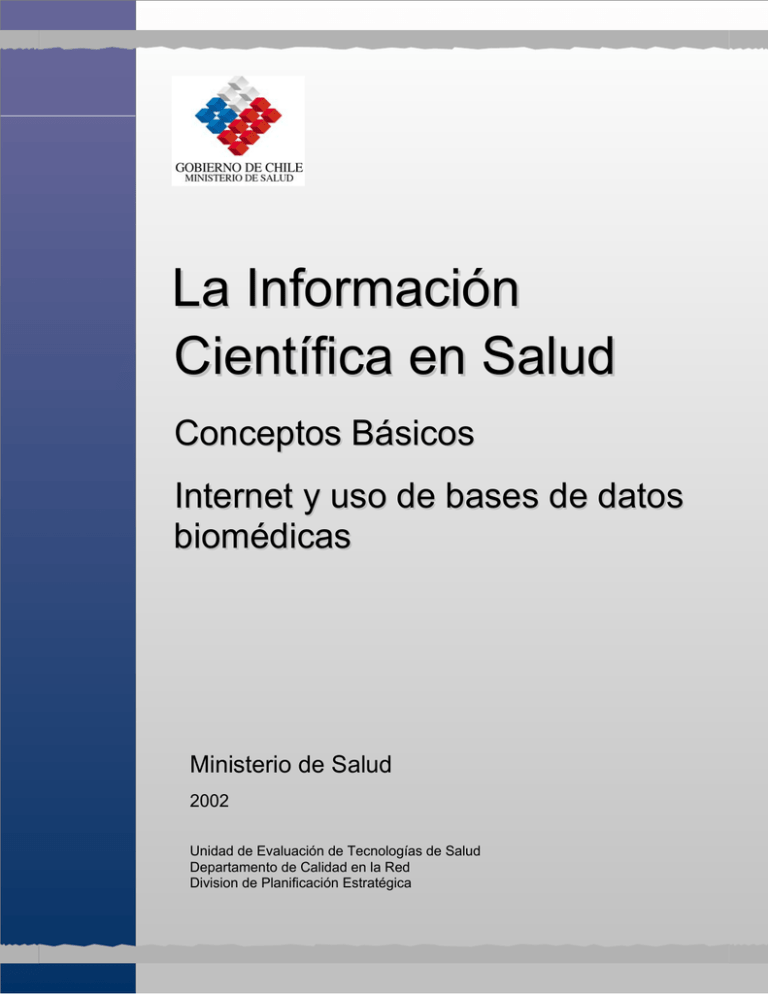 La Información Científica en Salud