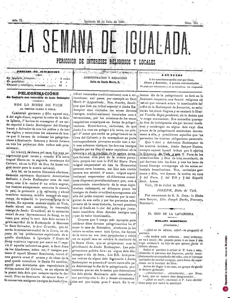 Semana De Igualada La
