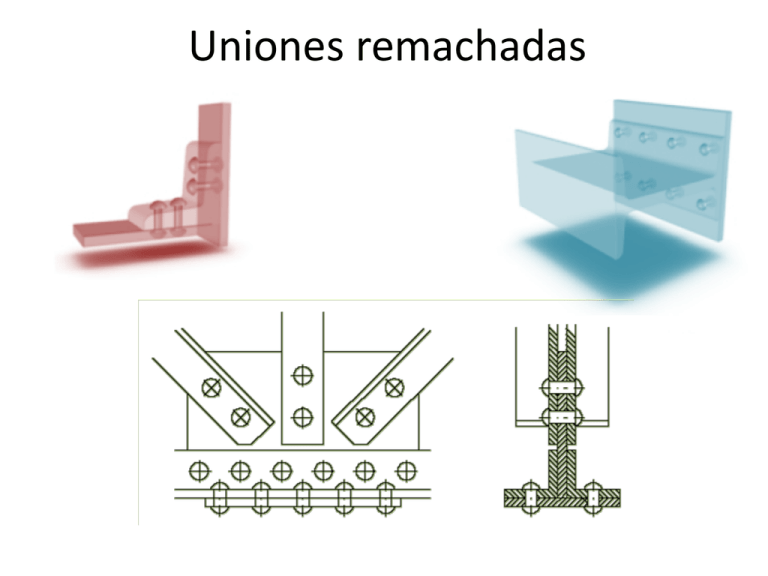 Uniones remachadas
